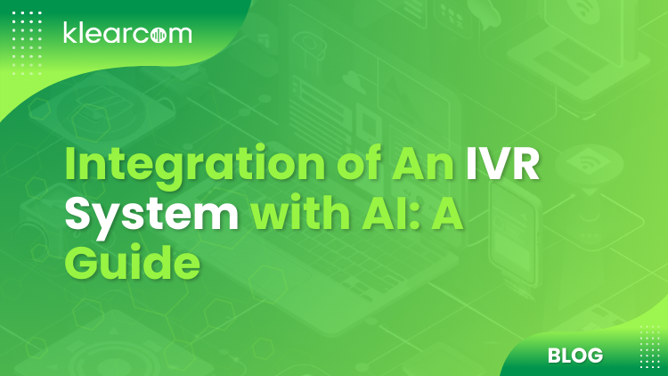 Integration of An IVR System with AI